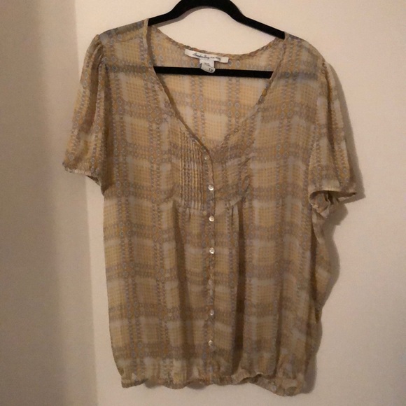 American Rag | Tops | Womens American Rag Sheer Top | Poshmark